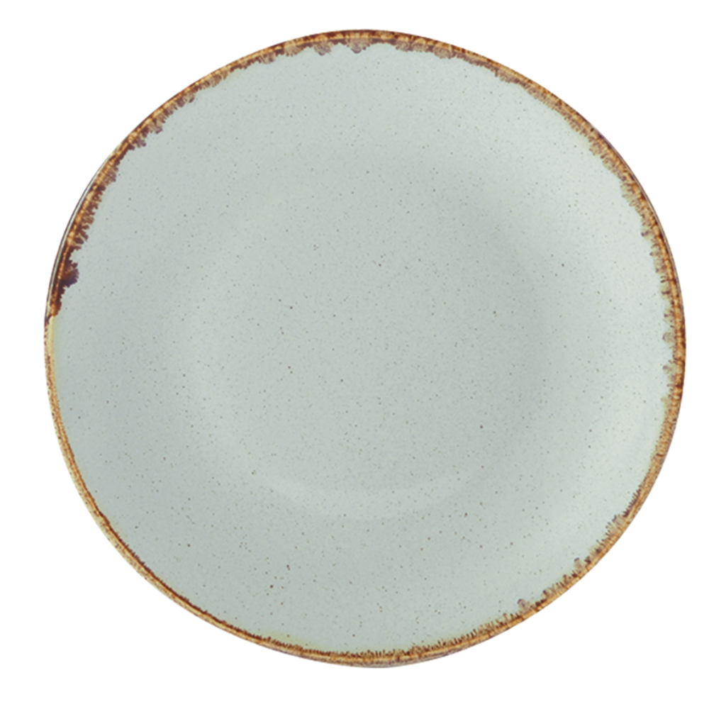 Seasons Stone Coupe Plate 30cm/12″ - Sugar & Lime