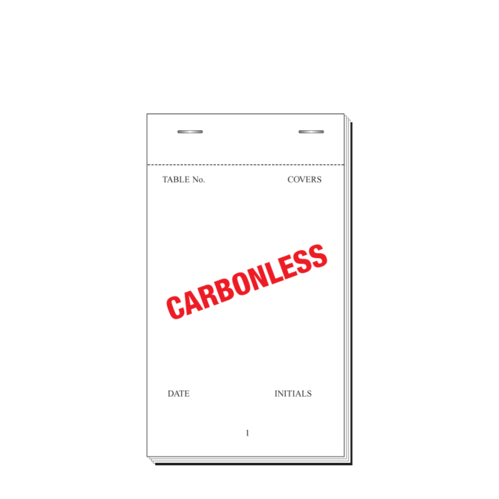 Order Pad Duplicate Carbonless Large 95mm x 165mm x100 - Sugar & Lime