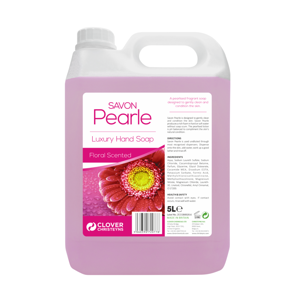 Savon Pearle Luxury Hand Soap 5L - Sugar & Lime