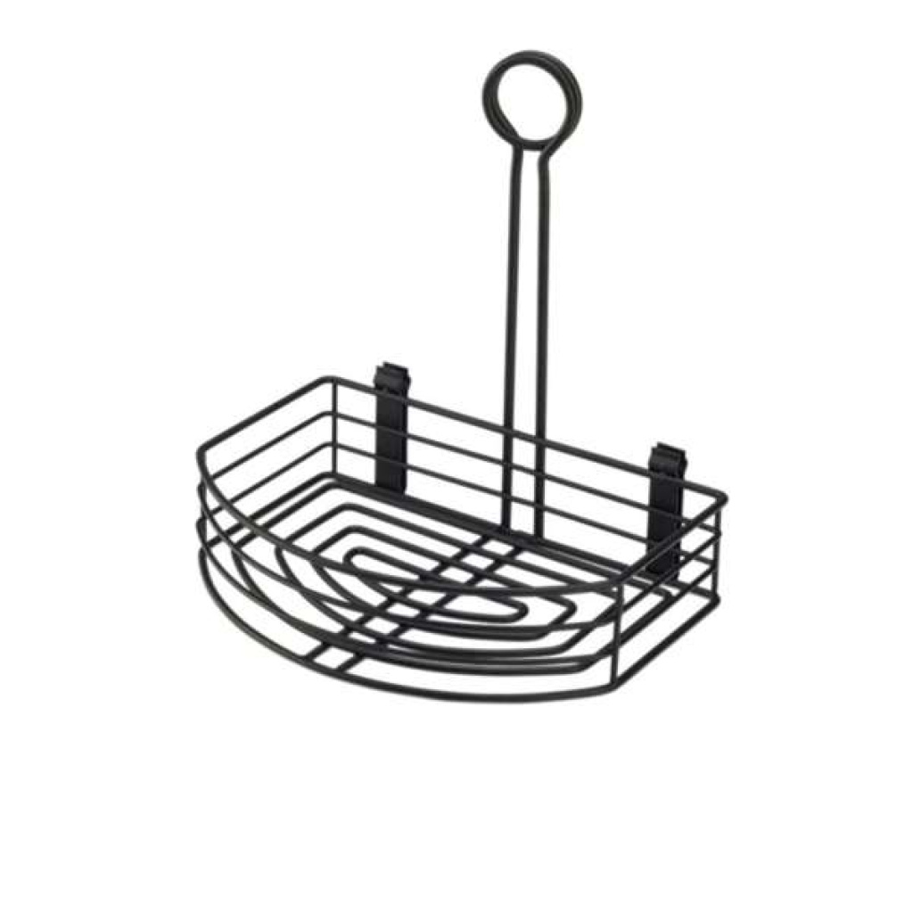 Black Wire Table Caddy 8.5″ x 6″ x 9″ (H) - Sugar & Lime