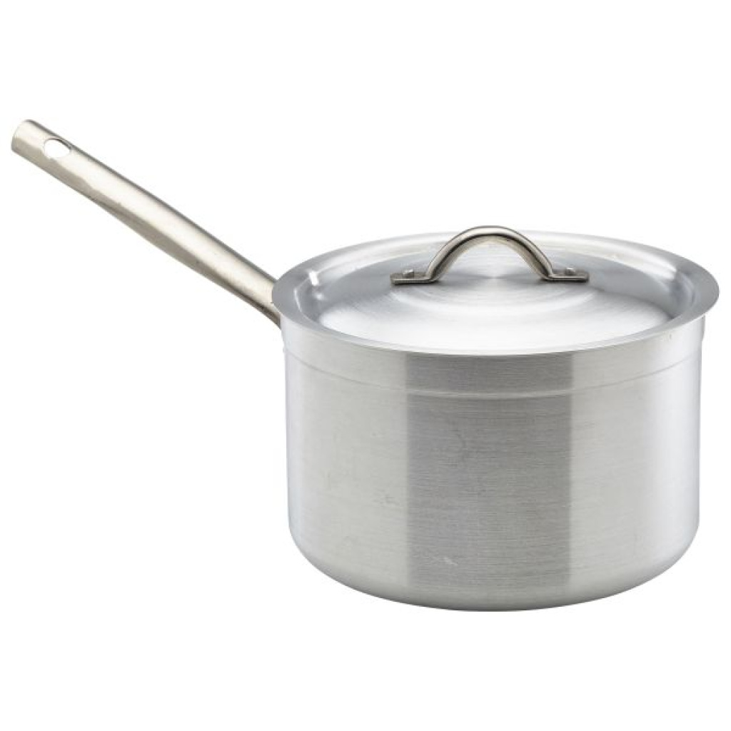 Saucepan With Lid Aluminium 5.5L - Sugar & Lime