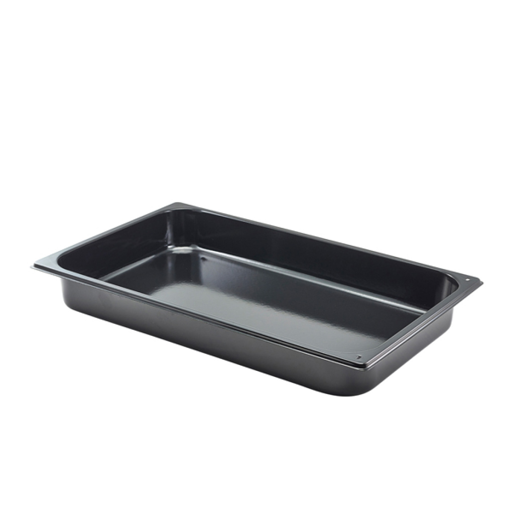 Enamel Baking Tray 1/1 65mm - Sugar & Lime